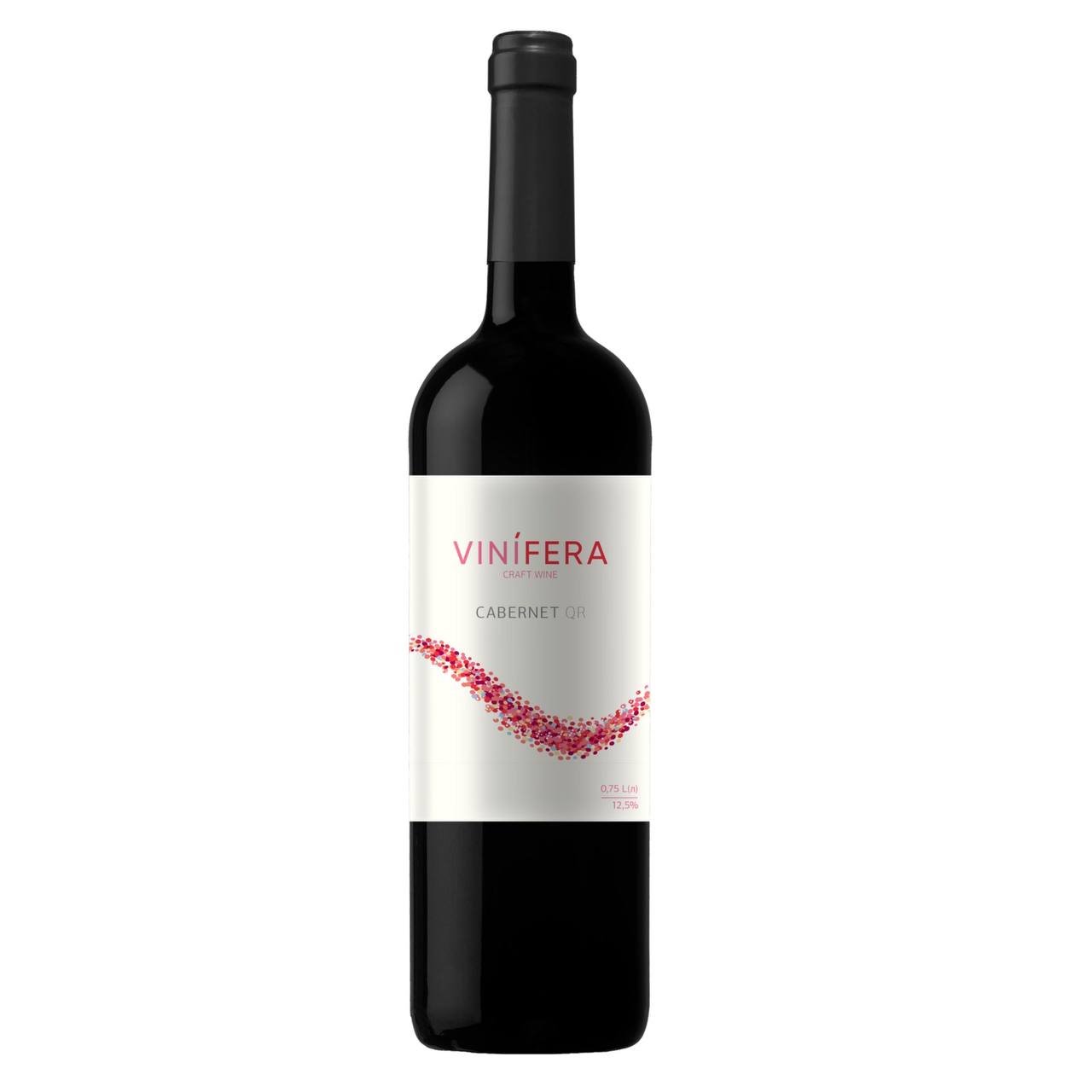 Вино сухе червоне Vinifera Cabernet Sauvignon QR 0,75 л