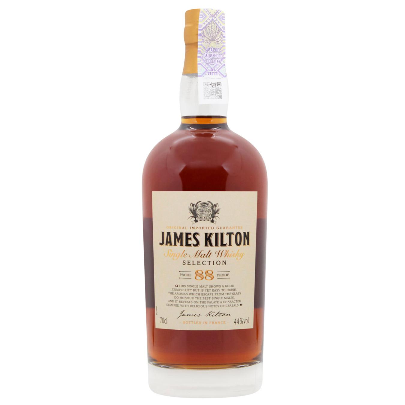 Віскі LGC James Kilton Single Malt (у коробці) 0,7 л