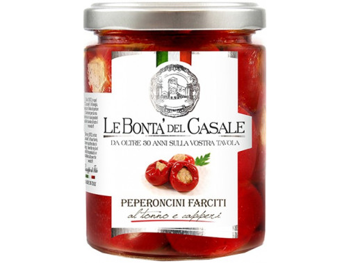 Перець фарширований тунцом и каперсами Le Bonta’ del Casale купить по ...