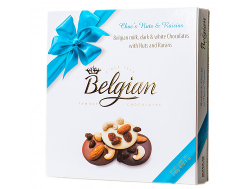 Шоколад с орехами и изюмом Belgian купить по лучшей цене в Киеве ...