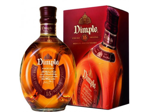 Купить виски Dimple Deluxe 15Y.O. (в коробке) Объём: 0,7 л. Доставка ...